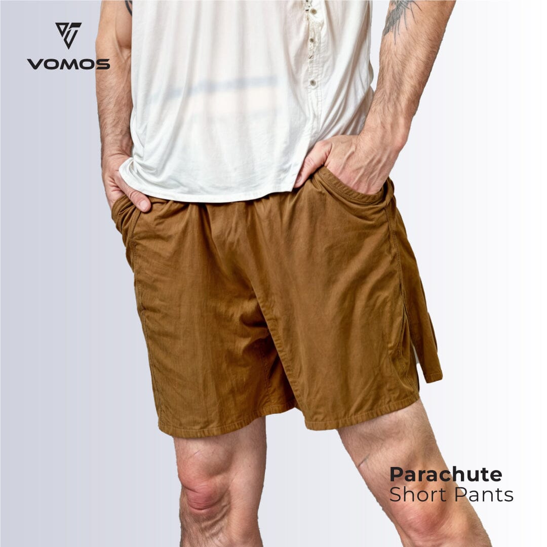 Vomos Parachute Shorts Pant With Zipper Pocket Men – Vomos® Asia